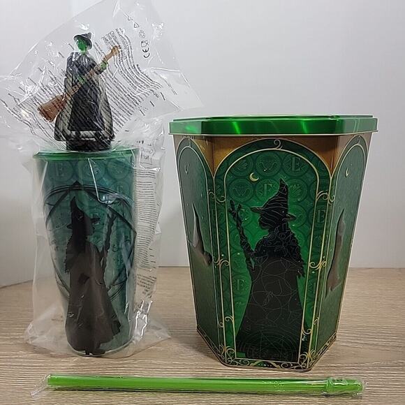 NA | Other | Wicked Movie Elphaba Hex Popcorn Tin Cup Topper New Regal ...